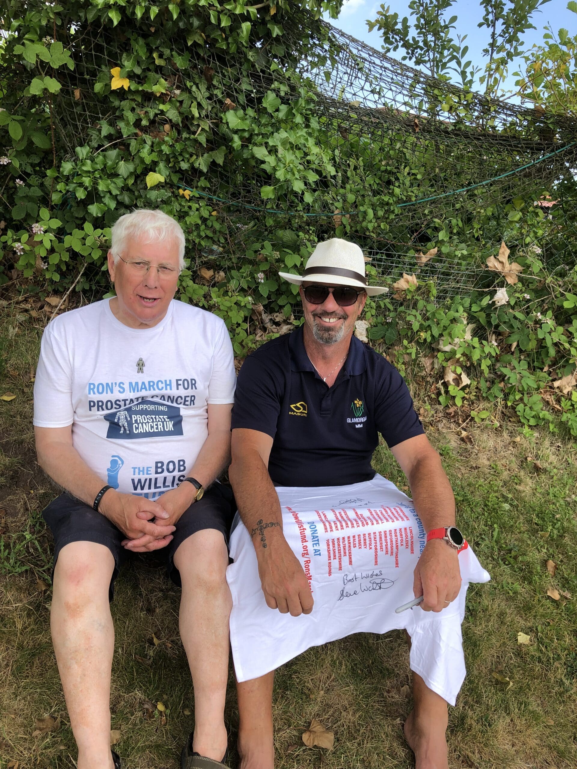 4 more walks - Ron is Unstoppable | The Bob Willis Fund